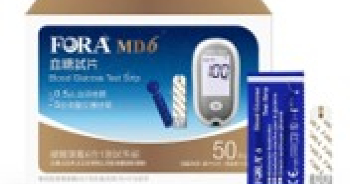 FORA六合一量測儀 MD6 血糖試紙 | 孩子的書屋